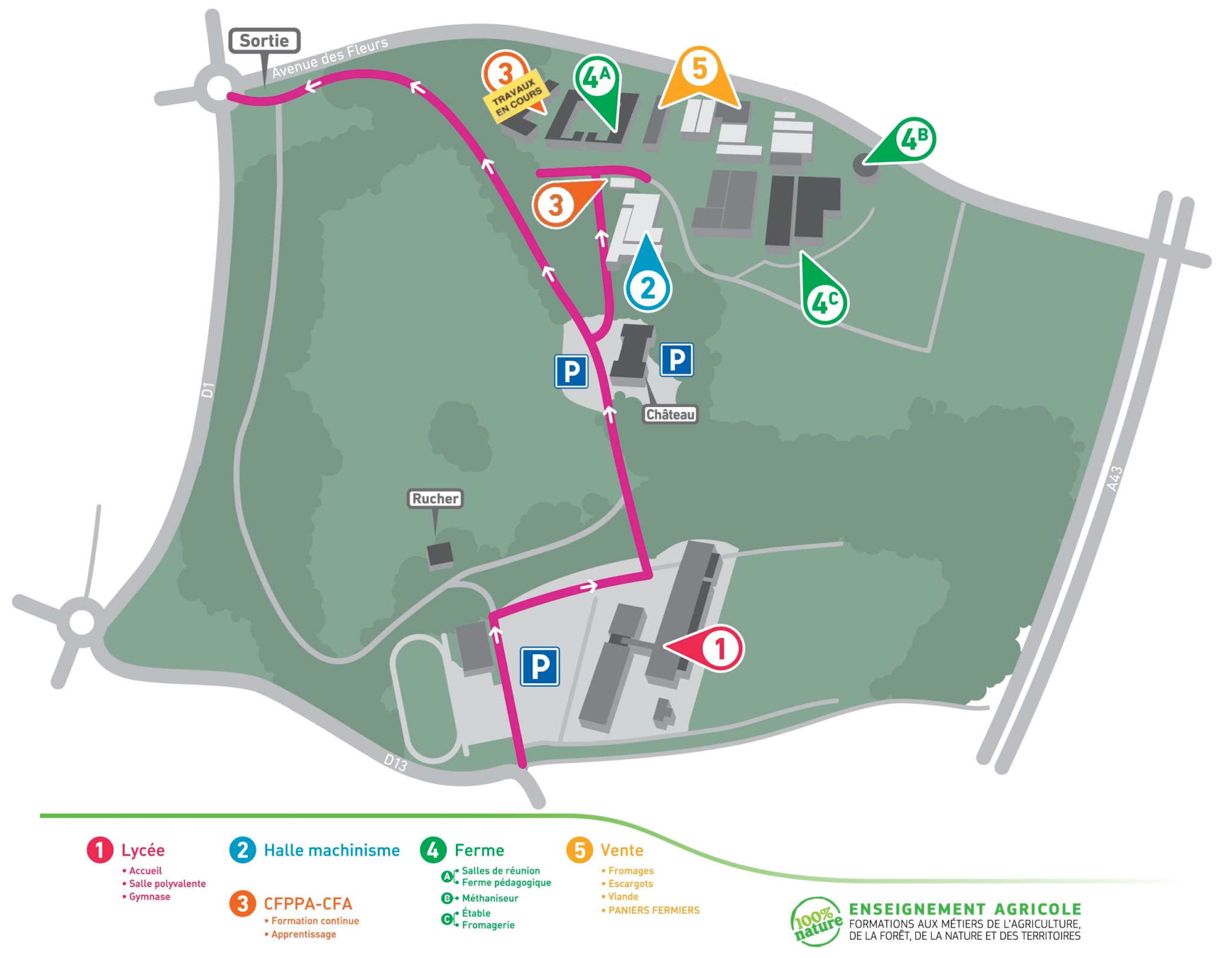 Contacts-Accès - Lycée Reinach